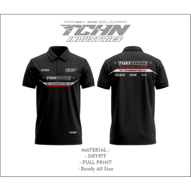 Jual WANGKY POLO KAOS RACING 2 STROKE D1 | Shopee Indonesia