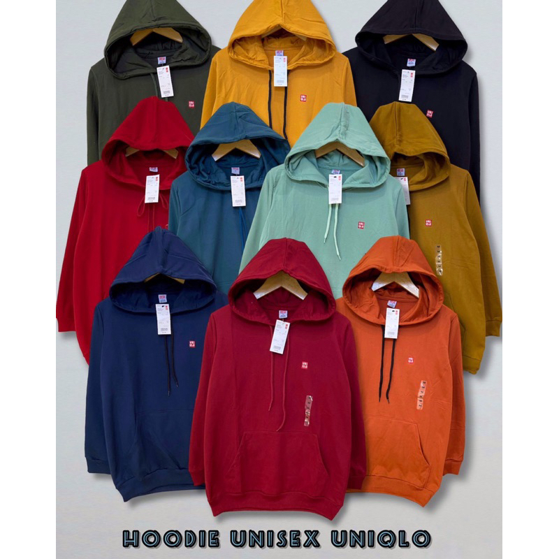 Jual HOODIE UNISEX UNIQLO COWOK/CEWEK BISA | Shopee Indonesia