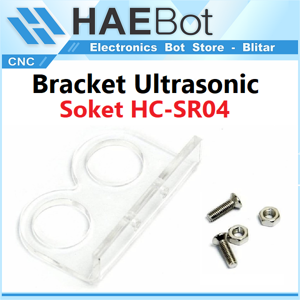 Jual [HAEBOT] Ultrasonic Sensor Bracket Holder Mata Tempat Sensor HC ...