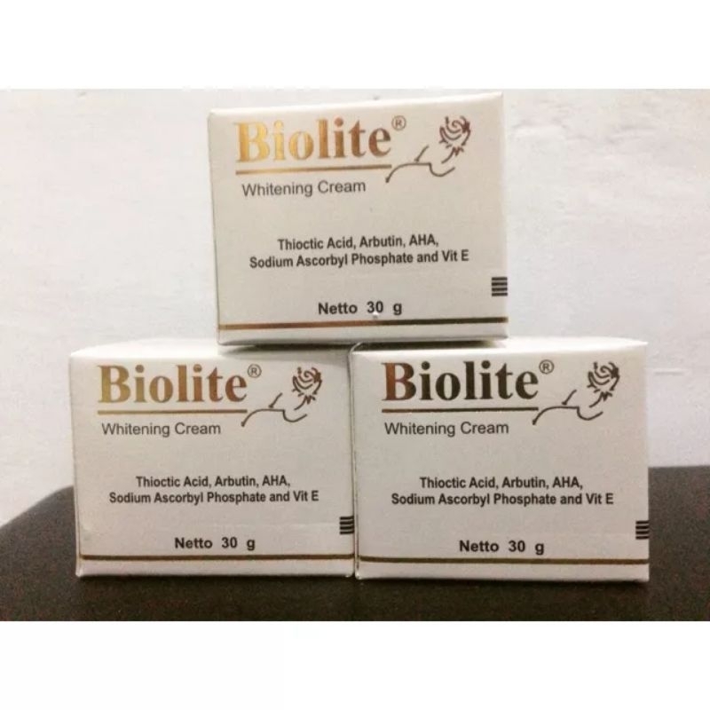 Jual biolite 30gr / biolite whitening cream 30 gram | Shopee Indonesia