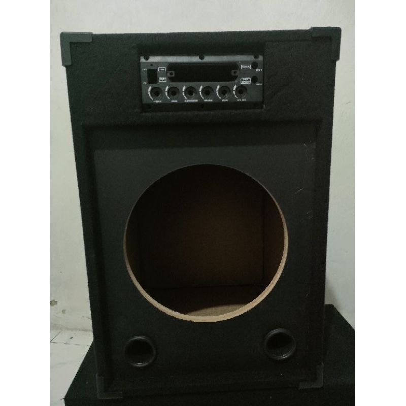 Jual Box Speaker 12 Inch Single Dan Tempat Ampli Power (BONUS KIT PANEL ...