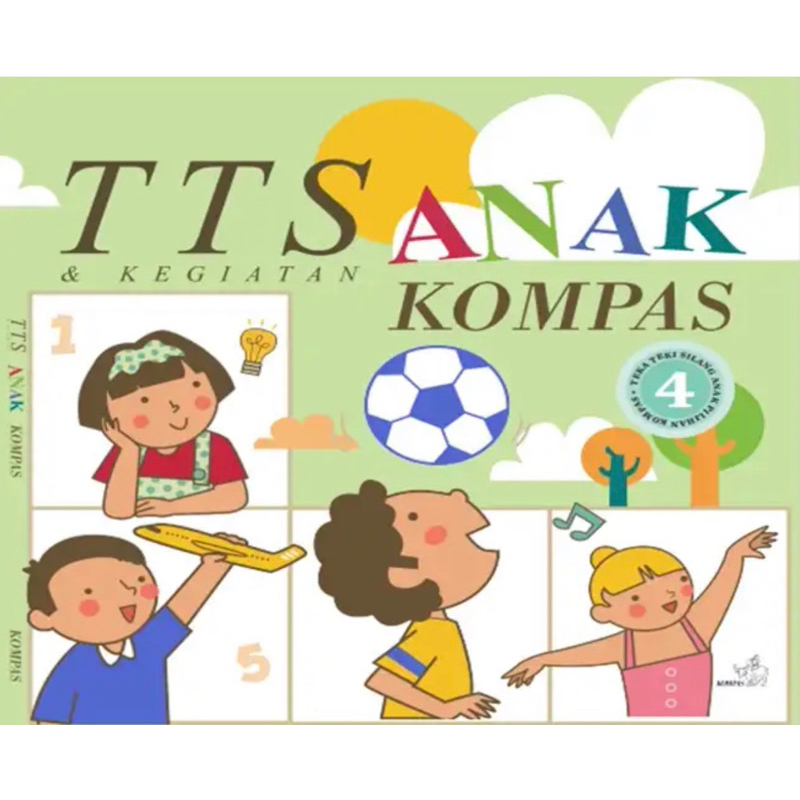 Jual buku TTS dan kegiatan anak kompas vol 4 | Shopee Indonesia
