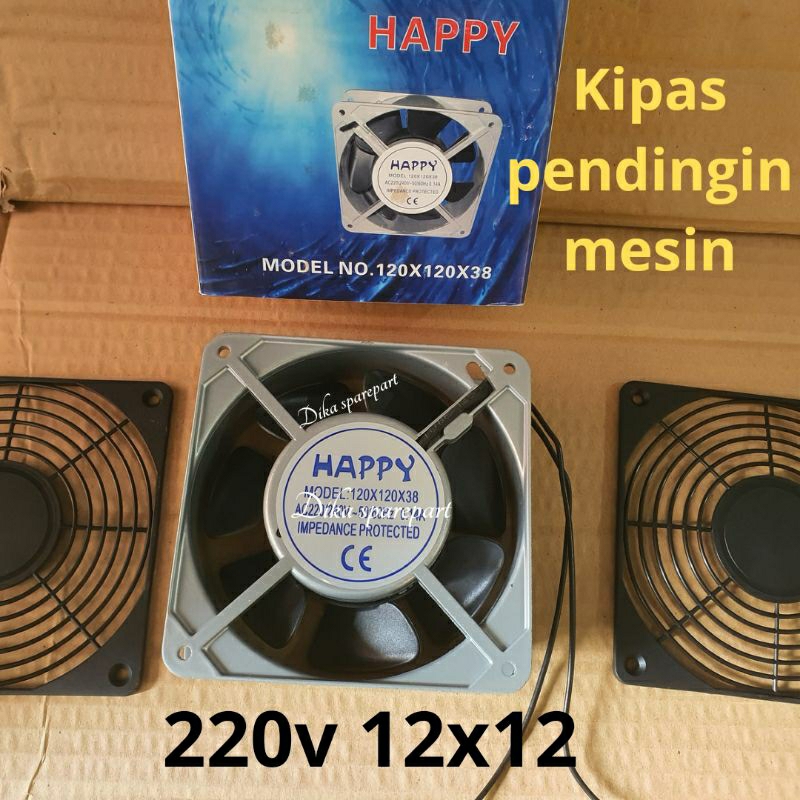 Jual FAN KIPAS KOTAK PENDINGIN 220V 12X12X38 | Shopee Indonesia