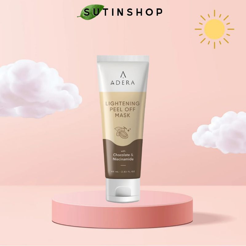 Jual ADERA LIGHTENING PEEL OFF MASK SCINCARE GLOWING MASKER WAJAH ...