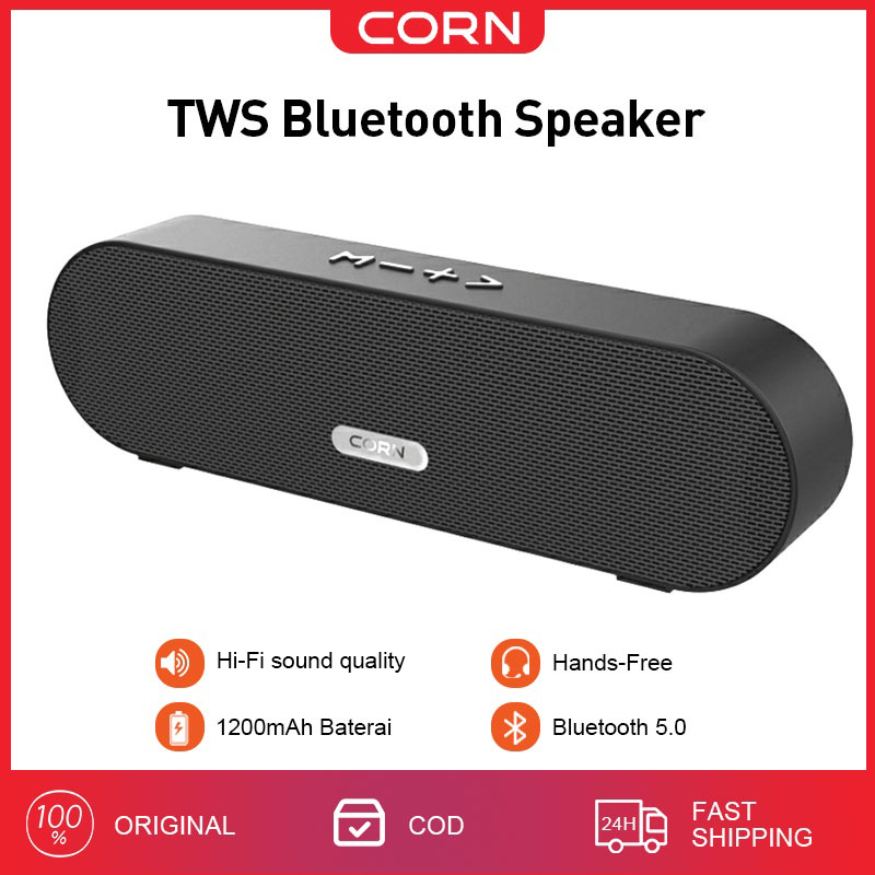Jual CORN YX012 TWS Speaker Bluetooth Portable Dan FM Radio Wireless ...