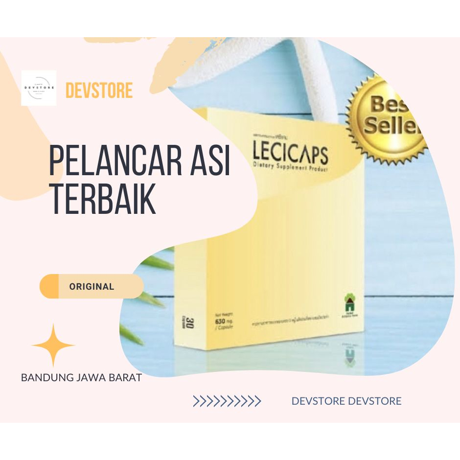 Jual LECICAPS untuk ASI tersumbat ( GERINJIL) ASI BOOSTER Asi FENUCAPS ...