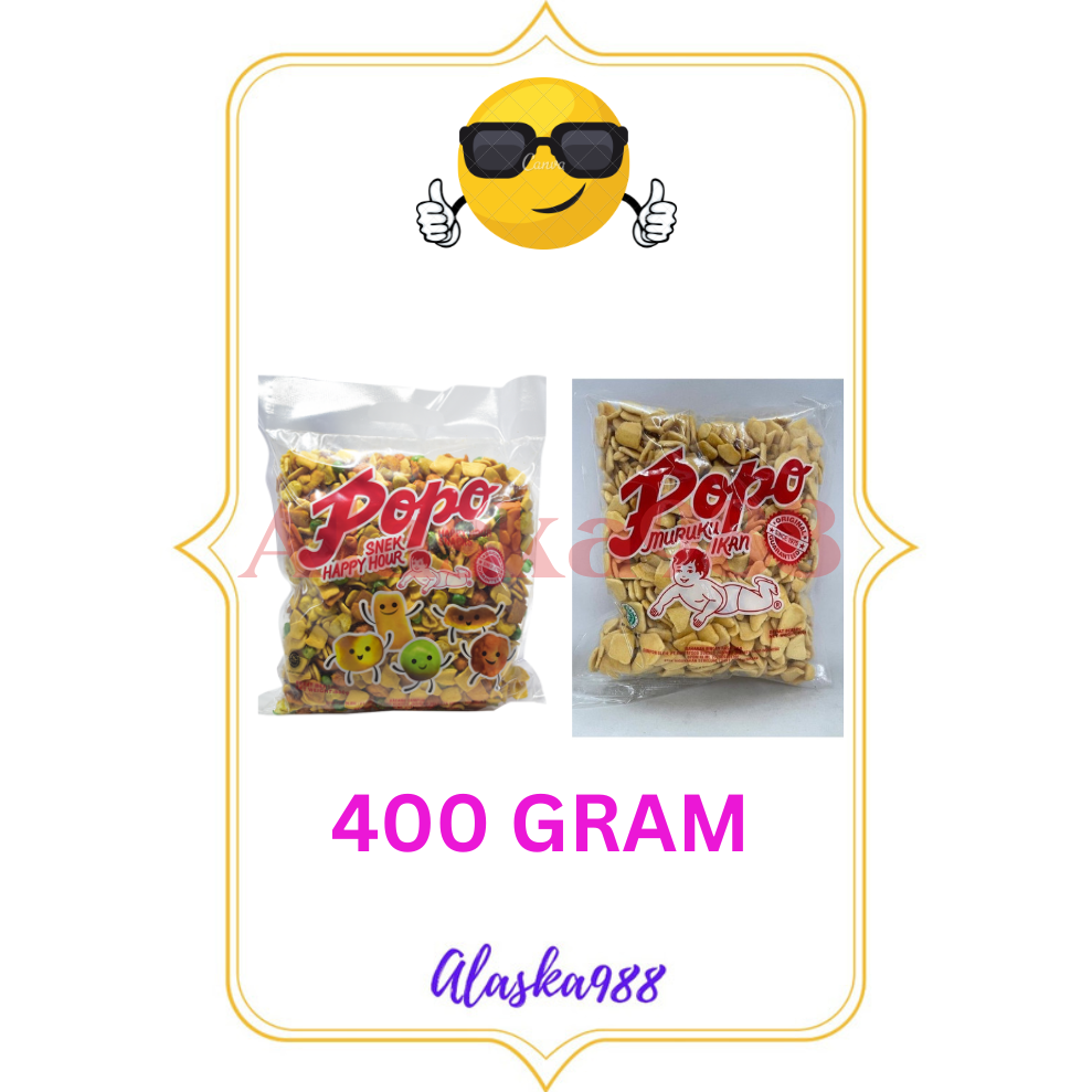 Jual POPO MURUKU SNACK 400g | Shopee Indonesia