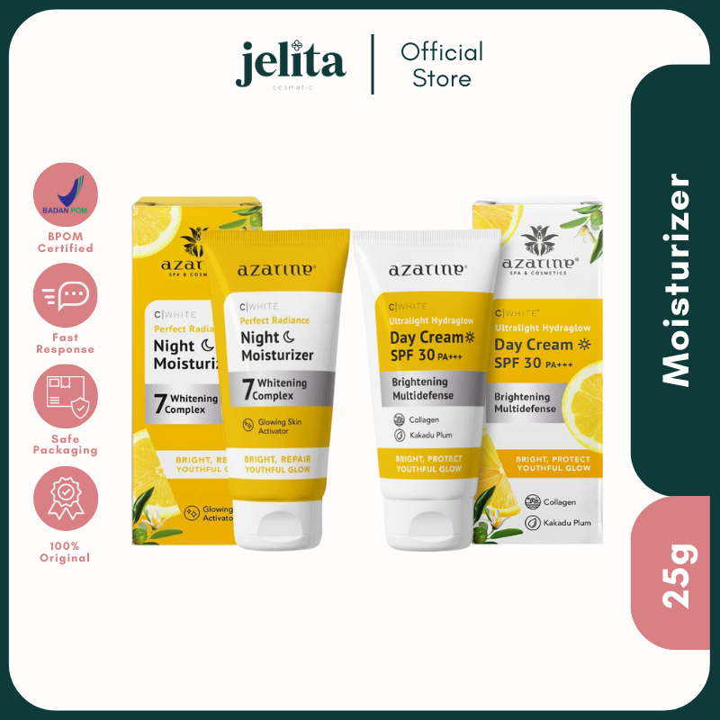 Jual Jelita Cosmetics - Azarine C White Moisturizer [NEW PACKAGING ... Jual Jelita Cosmetics - Azarine C White Moisturizer [NEW PACKAGING ...