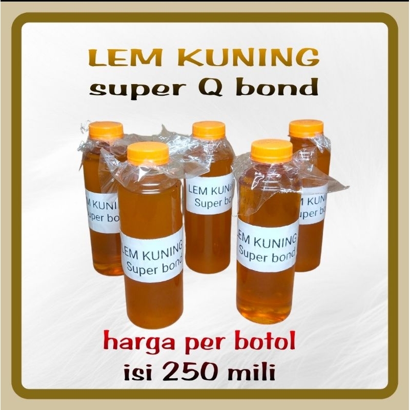 Jual Lem kuning serbaguna,super kuat,per botol 250ml | Shopee Indonesia