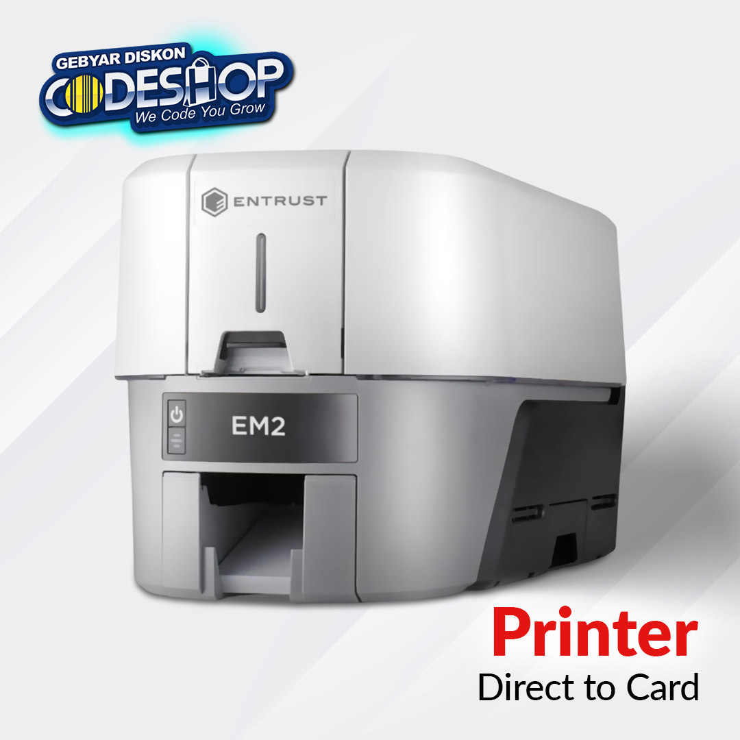 Jual Entrust Sigma EM2S Single Side Printer ID Card Cetak Kartu PVC ...
