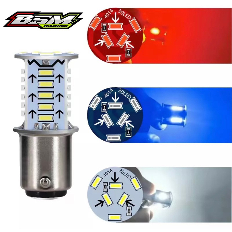 Jual Lampu stoplamp running 2mode 30mata lampu stop belakang 30 mata ...