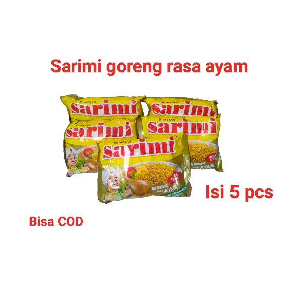 Jual ISI 5 SARIMI GORENG RASA AYAM | Shopee Indonesia