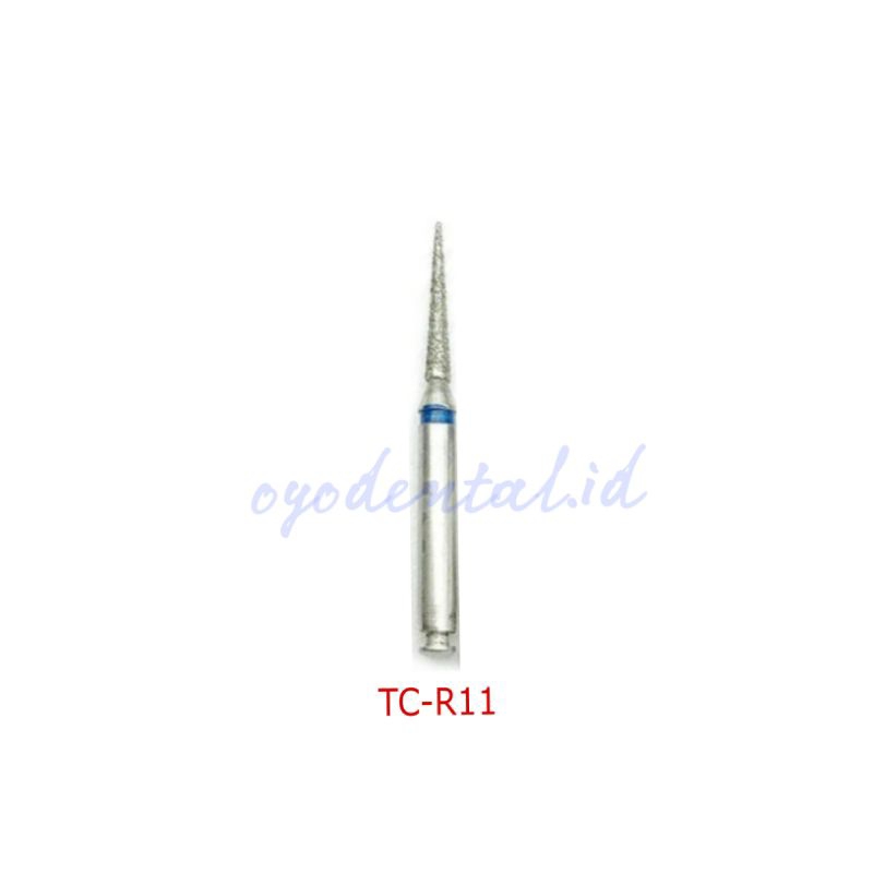 Jual Dental Diamond Bur Low Speed Round Bulat BR Fissure TC | Shopee ...