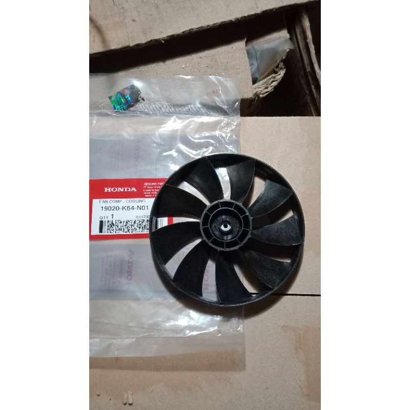 Jual Kipas baling radiator fan comp honda cbr 250 rr cbr250rr k64 ori ...