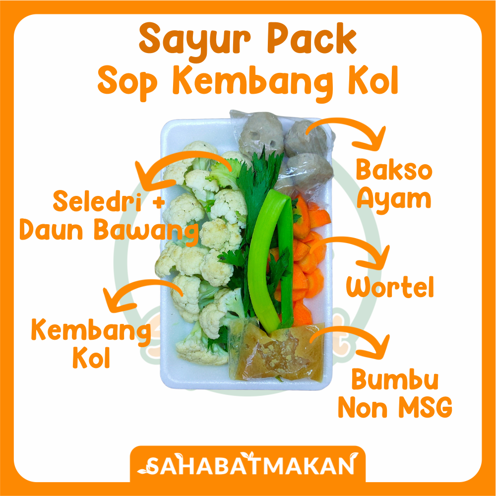 Jual [KHUSUS INSTANT] Sayur Pack / Prep / Instant. Murah dan Praktis #2 ...