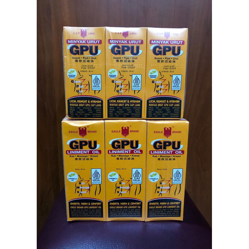 Jual Minyak GPU Berbagai Ukuran isi 12pcs | Shopee Indonesia