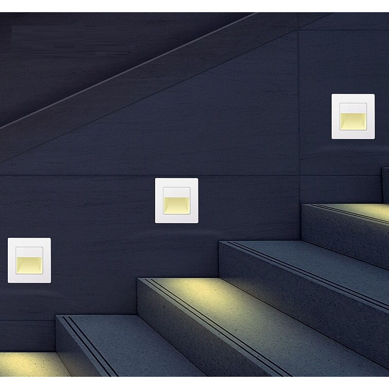 Jual LAMPU TANGGA LED 3WATT LAMPU TANGGA NO SENSOR / LAMPU TANGGA TANPA ...