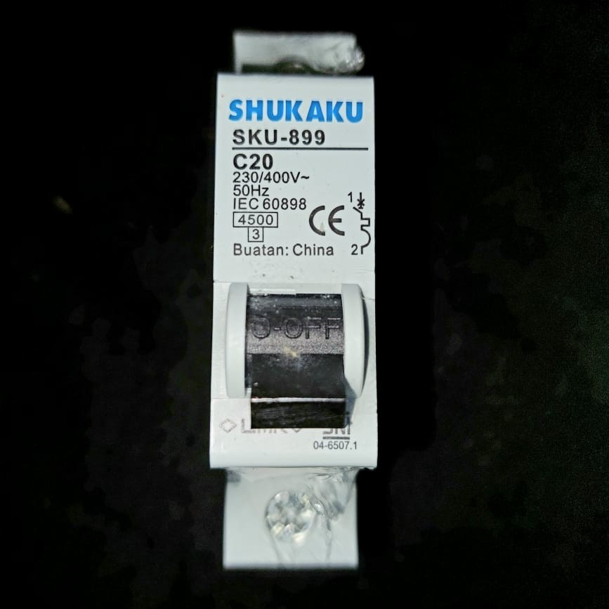 Jual MCB SHUKAKU 20A 1P | Shopee Indonesia