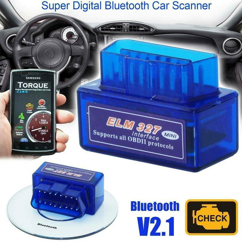 Jual Super Mini ELM327 Bluetooth OBD2 V2.1 Automotive Test Tool OBD Car ...