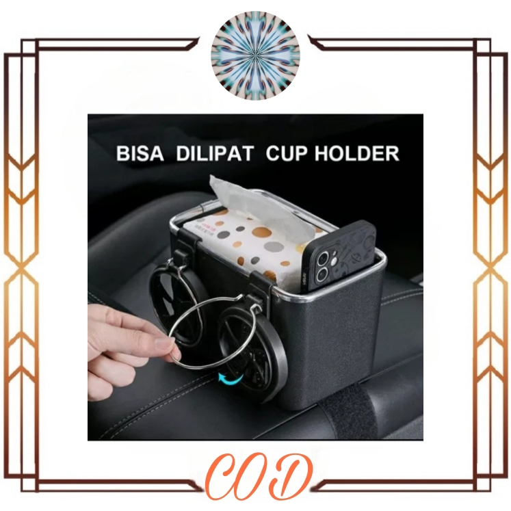 Jual (COD) Tempat Tissue Mobil Serbaguna Kotak Penyimpanan Botol Minum ...