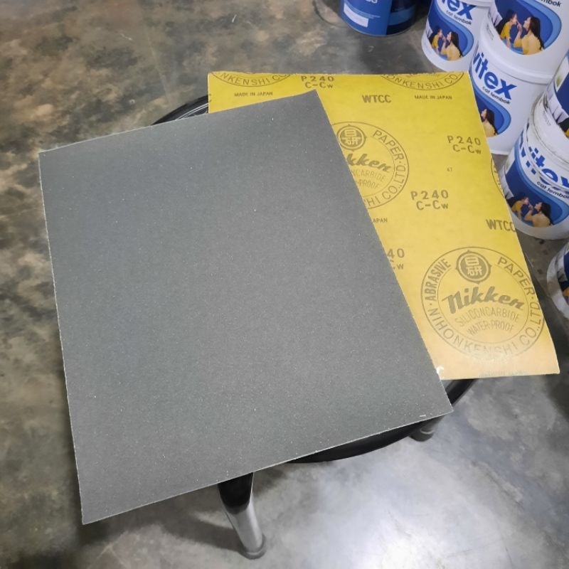 Jual [1 LEMBAR] Amplas Nikken no 60 - 2000 / Amplas Niken /Amplas Besi ...