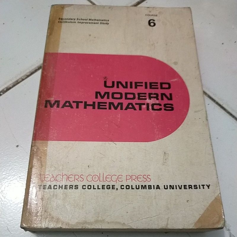 Jual UNIFIED MODERN MATHEMATICS | Shopee Indonesia
