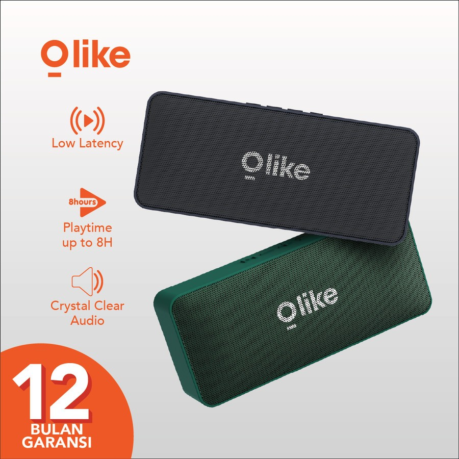 Jual OLIKE OBS-110 Speaker Stereo TWS Audio Bluetooth 5.0 Wireless ...
