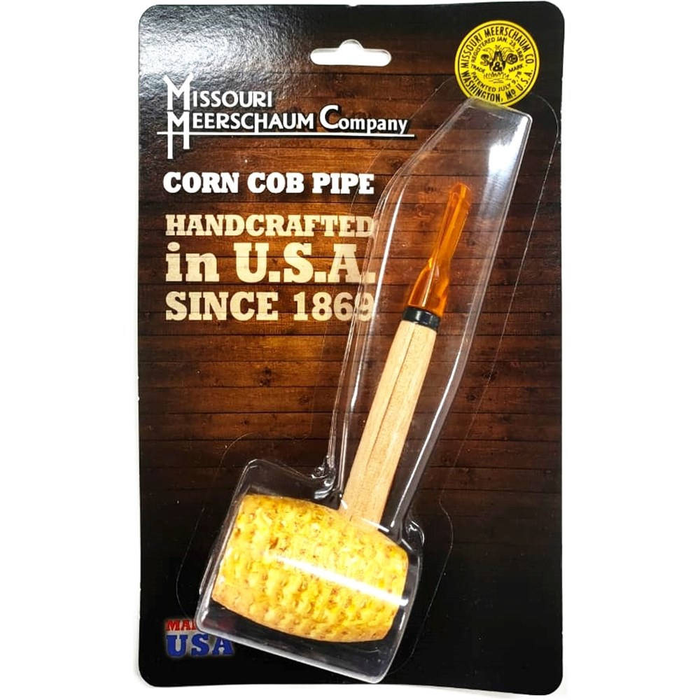 Jual Pony Express Corn Cob Pipe - Straight (1-pipe) Blister Pack ...