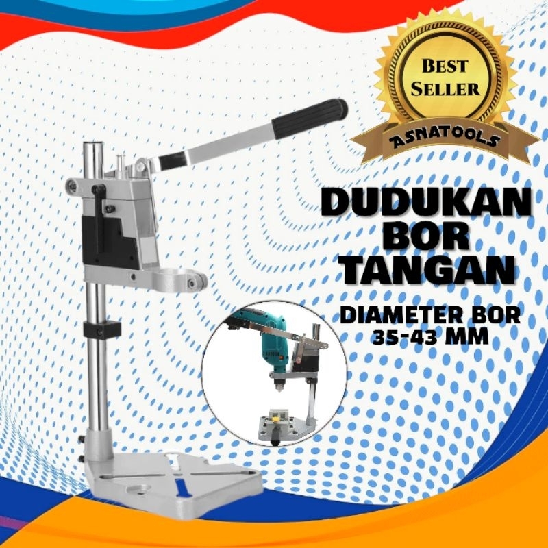 Jual Stand Drill / Stand Bor / Dudukan Mesin Bor Tangan Alumunium Base ...