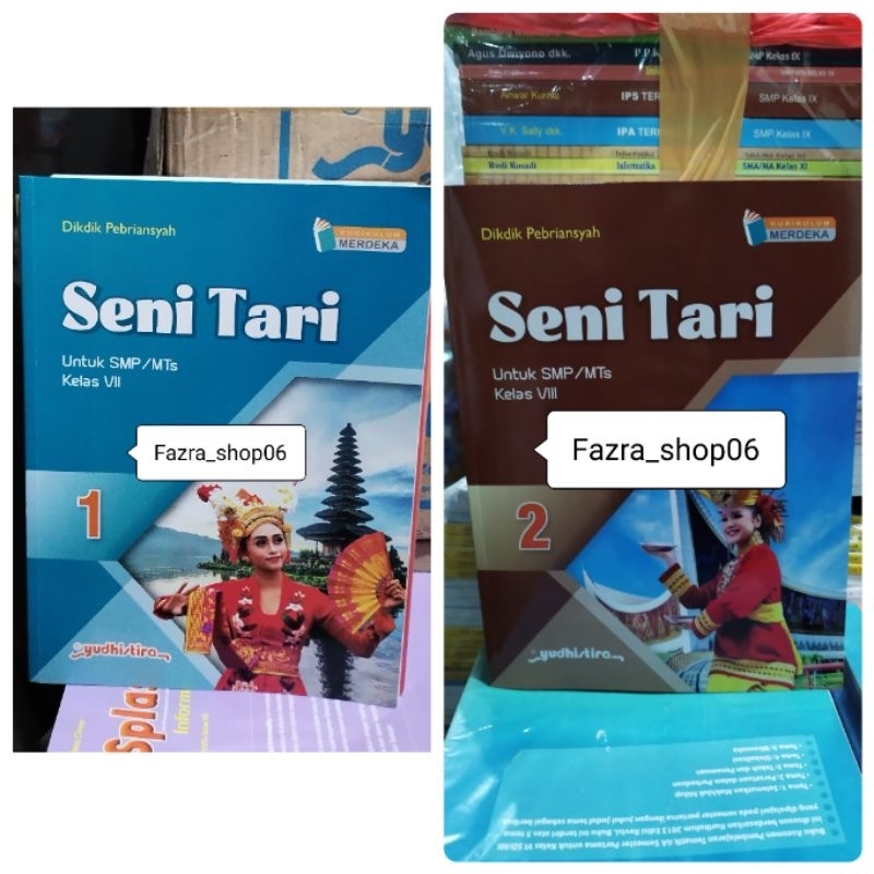 Jual NEW Buku Pelajaran Seni Tari smp mts kelas 1 7, 2 8 kurikulum merdeka Yudhistira | Shopee ...