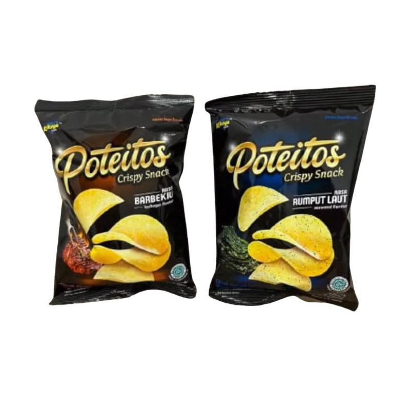 Jual Poteitos Crispy snack (1 pack X 10 bungkus) | Shopee Indonesia