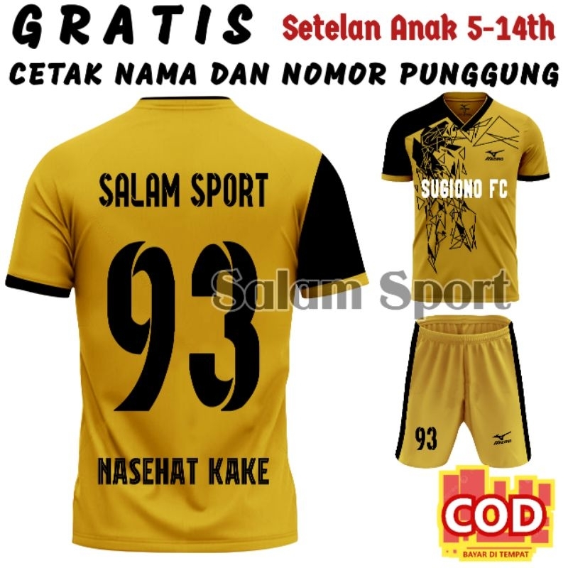Jual GRATIS CETAK NAMA DAN NOMOR JERSEY ANAK ANAK BAJU BOLA SSB USIA 5 ... Jual GRATIS CETAK NAMA DAN NOMOR JERSEY ANAK ANAK BAJU BOLA SSB USIA 5 ...