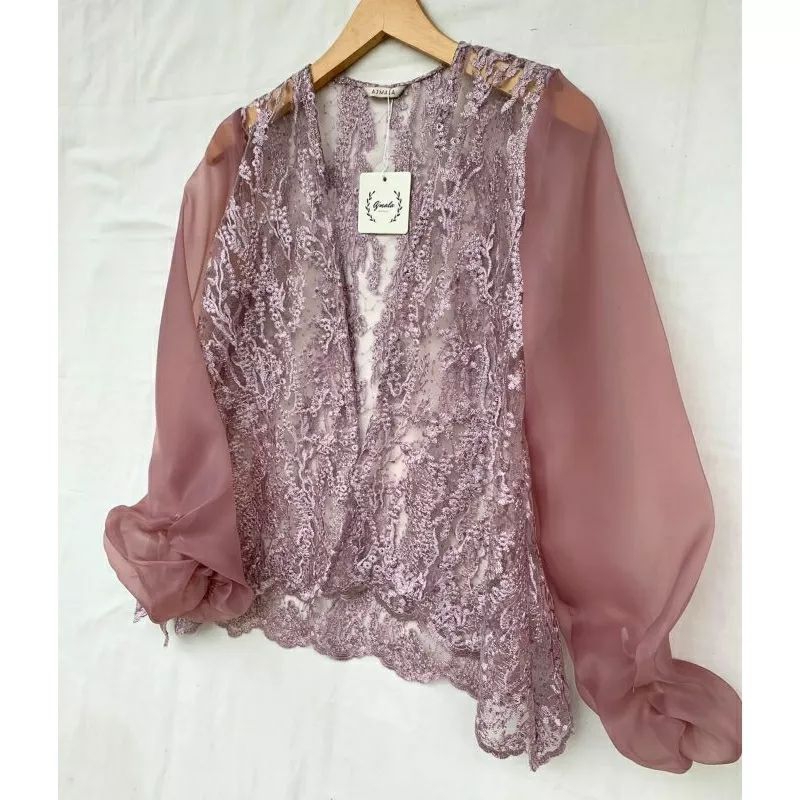 Jual READY STOCK outer organza / outer kondangan / rompi organza ...