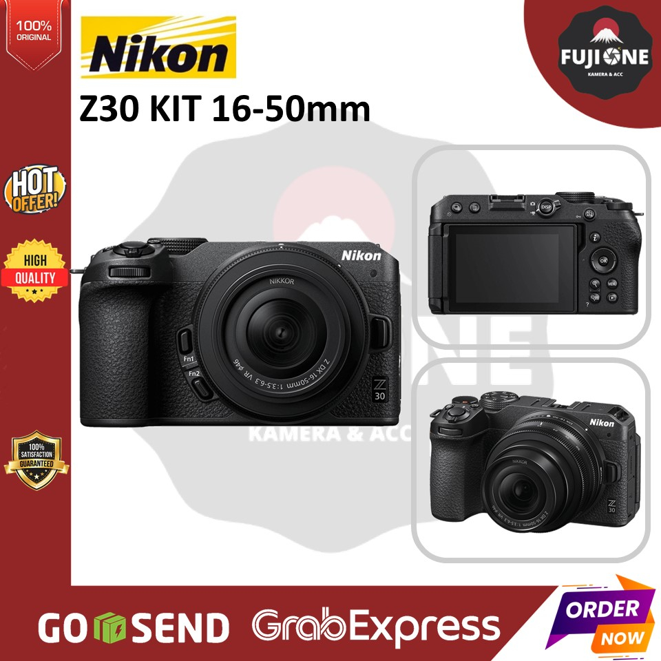Jual Nikon Z30 Kit 16-50mm Lens Mirrorless Camera | Shopee Indonesia