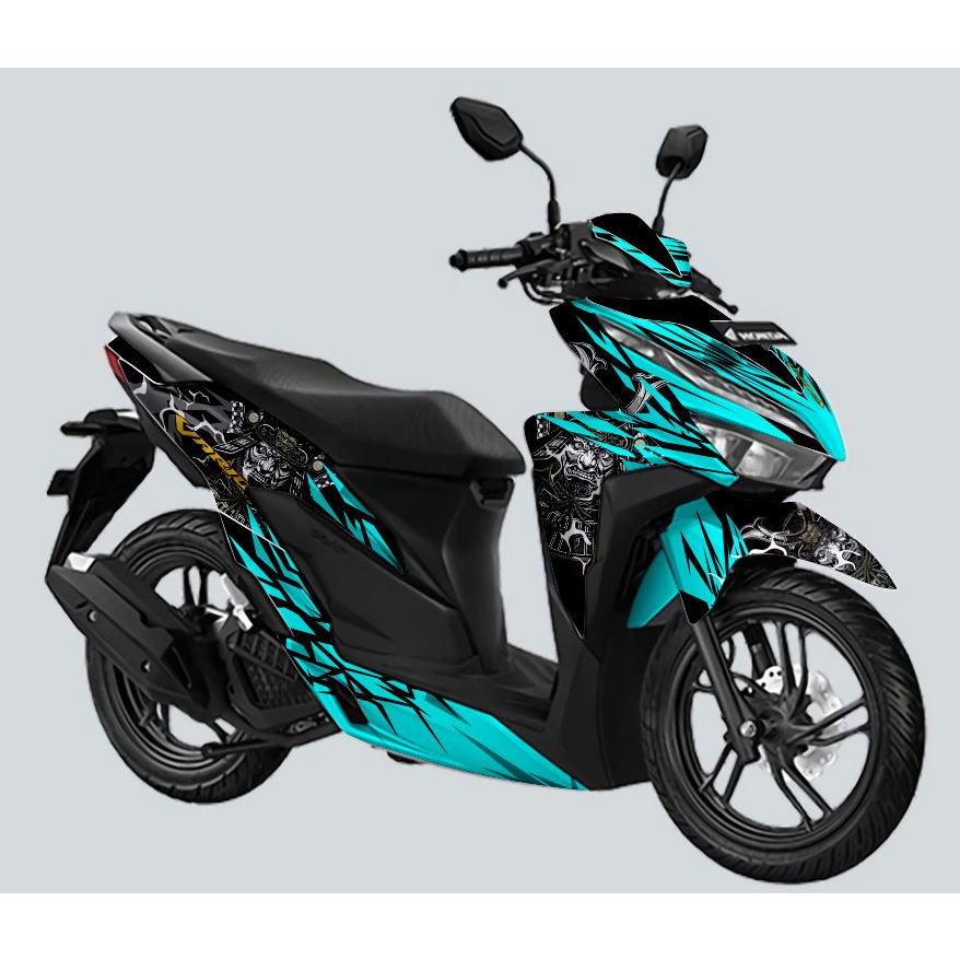 Jual Decal Full Body Motor Vario 125 150 160 Grafis Abstract Samurai ...