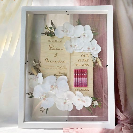 Jual MAHAR PERNIKAHAN | CUSTOM MAHAR PERNIKAHAN 3D | BINGKAI MAHAR ...