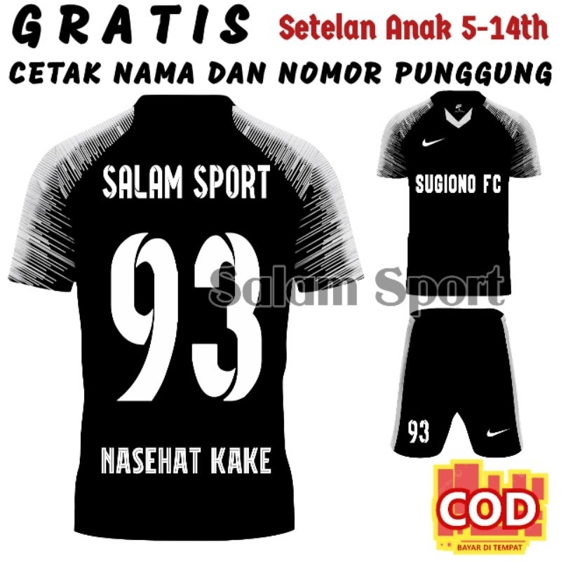 Jual GRATIS CETAK NAMA DAN NOMOR JERSEY ANAK ANAK BAJU BOLA SSB USIA 5 ... Jual GRATIS CETAK NAMA DAN NOMOR JERSEY ANAK ANAK BAJU BOLA SSB USIA 5 ...