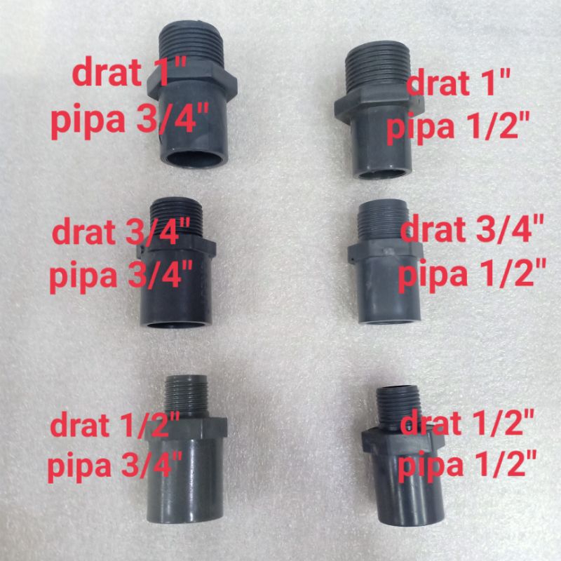 Jual SOCKET DRAT LUAR - SDL fitting sambung pipa | Shopee Indonesia