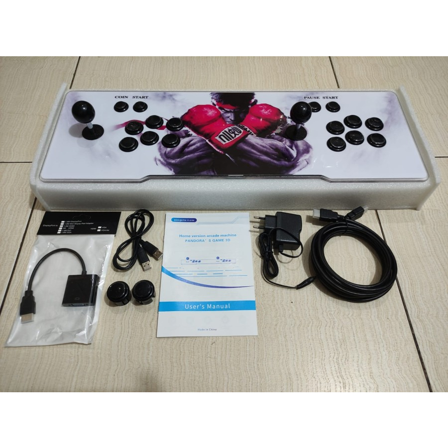 Jual PANDORA 19S Arcade Games Stick 3D Game Box Video Game Classic ...
