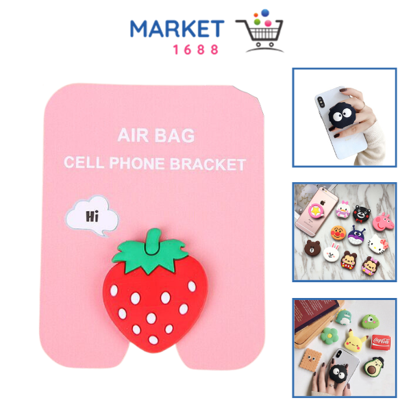 Jual Market1688 POPSOCKET 3D KARAKTER 3D CARTOON POPSOCKET RING HP ...