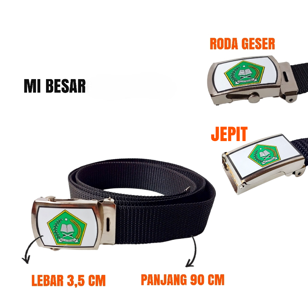 Jual Sabuk Gesper Ikat pinggang Anak sekolah SD SMP SMA PRAMUKA ...