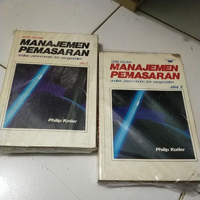 Jual CABUTAN Original manajemen pemasaran jilid 1 & 2 edisi kelima | Shopee Indonesia
