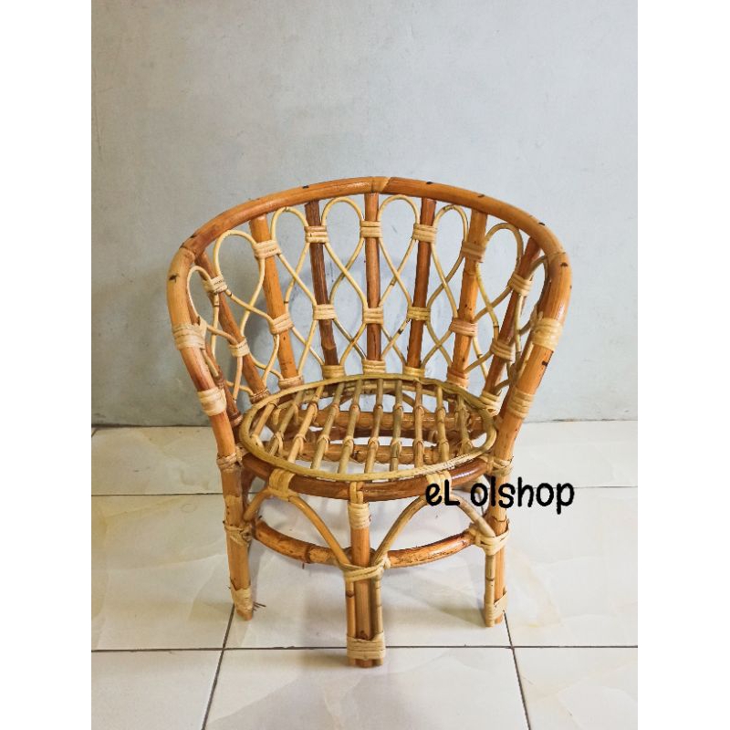 Jual kursi rotan anak kursi keong mini anak | Shopee Indonesia