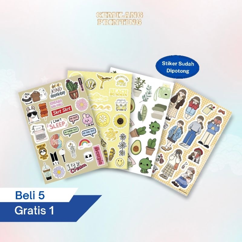 Jual (BISA COD) Stiker Aesthetic | Stiker Lucu | Stiker Tumblr | Stiker ...