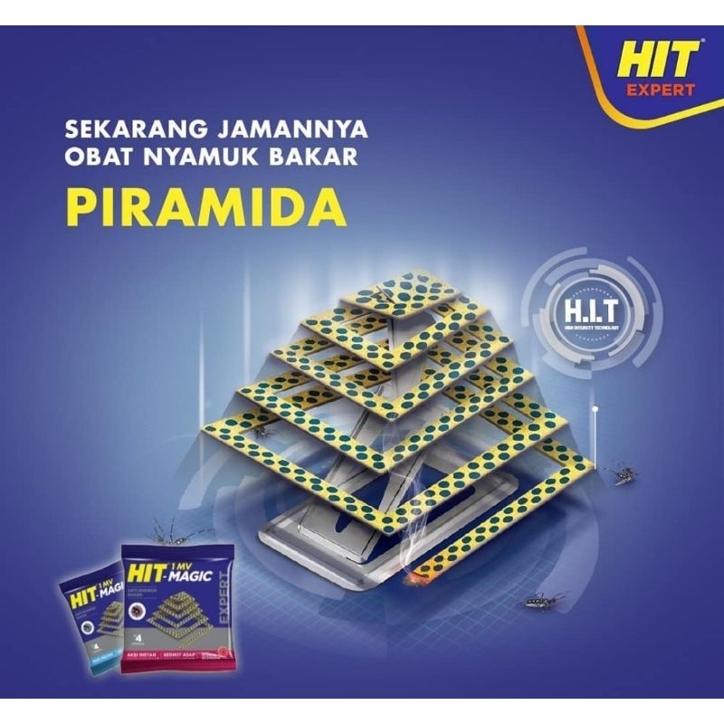Jual Hit expert piramida - obat nyamuk bakar | Shopee Indonesia