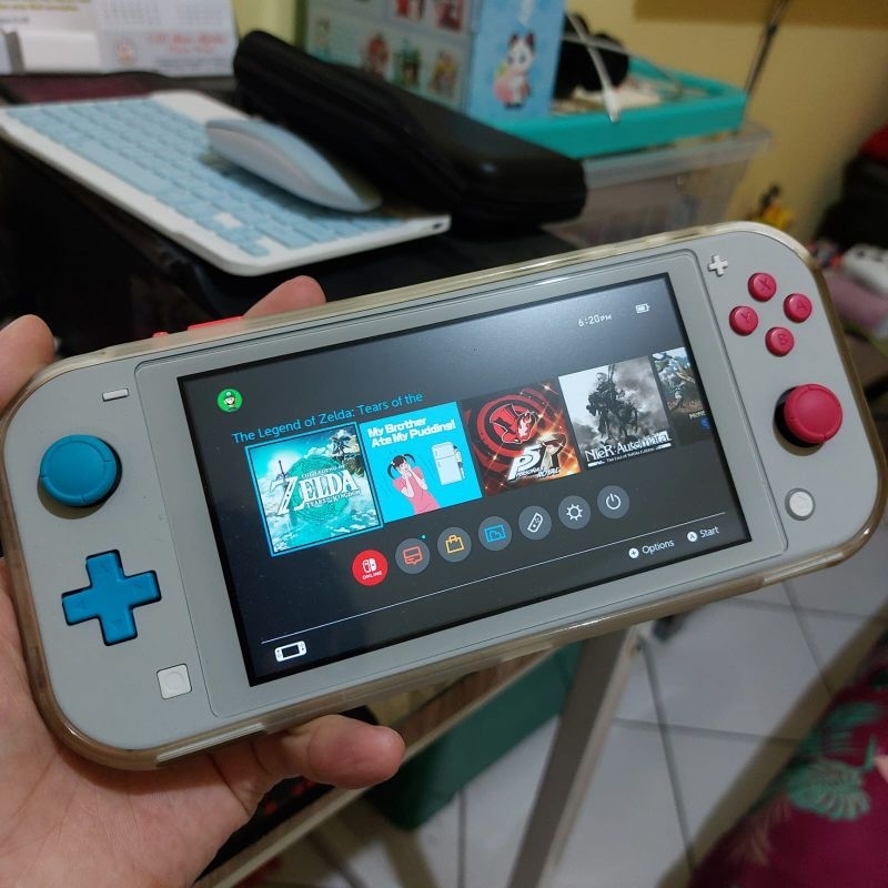 Jual nintendo switch lite cfw mulu fullset 128gb byk game | Shopee ...