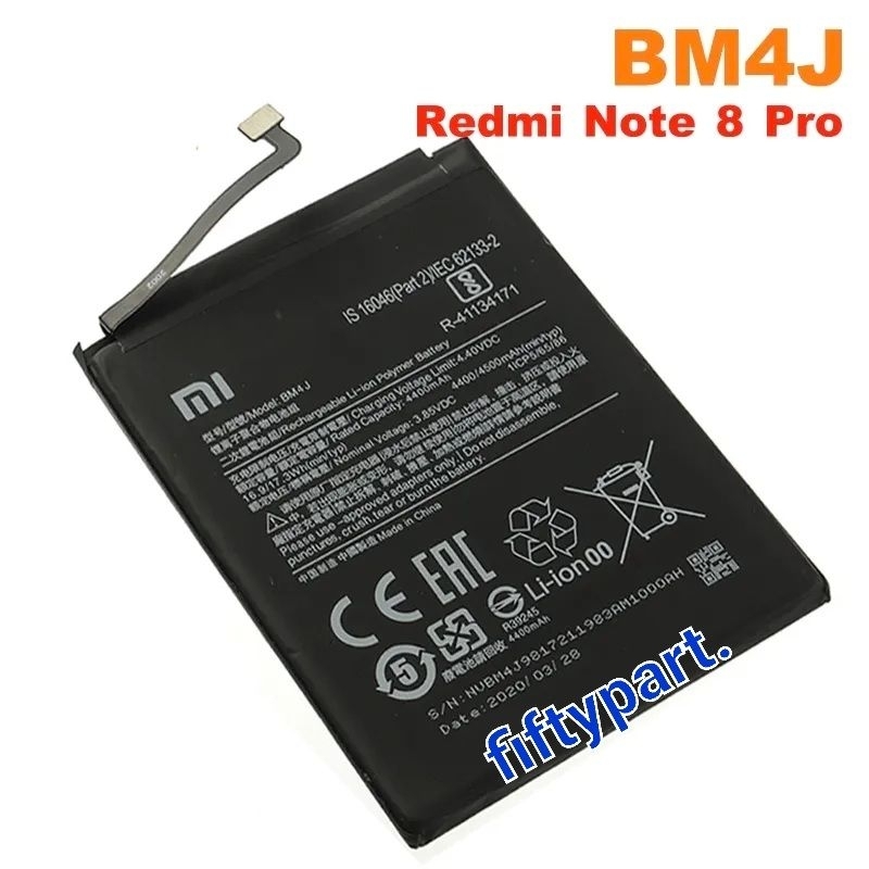 Jual BATRE BATERAI BATTERY XIAOMI REDMI NOTE 8 PRO BM4J ORIGINAL ...