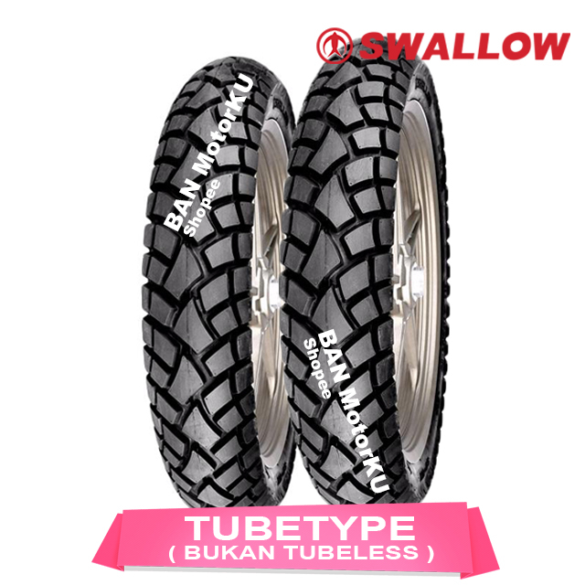 Jual Paket Swallow Street Enduro Sb 117 ( Sb117 ) 70/90-17 & 80/90-17 ...