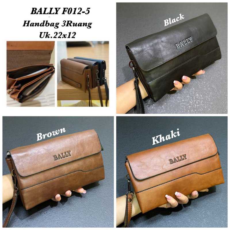 Jual Clutch Bally handbag Pria Kulit pu Best seller f12 Asli Import ...
