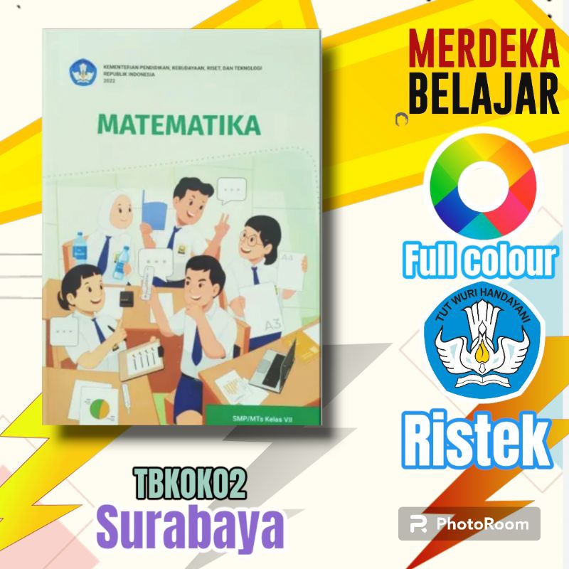 Jual BUKU MATEMATIKA SMP KELAS 7 EDISI TERBARU KURIKULUM MERDEKA ...